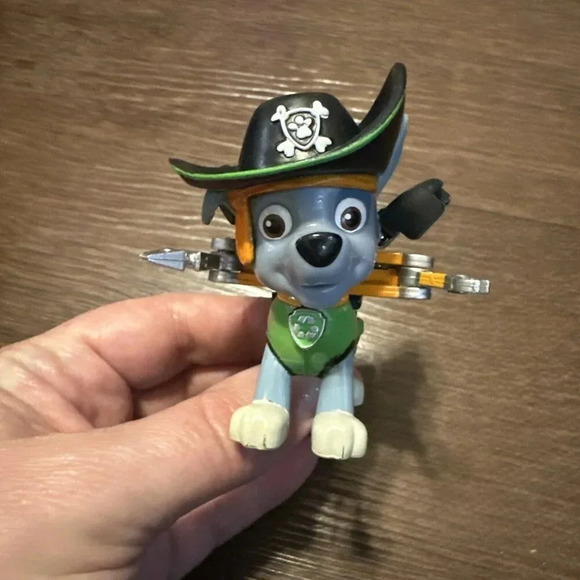 Toys | Paw Patrol Pirate Pup Action Figure Rocky Collectible Pup Htf ...